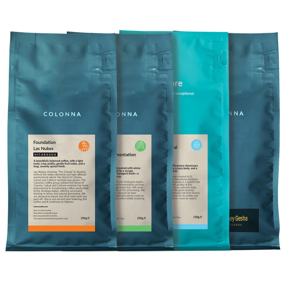 All 3 + Gesha Beans – Colonna